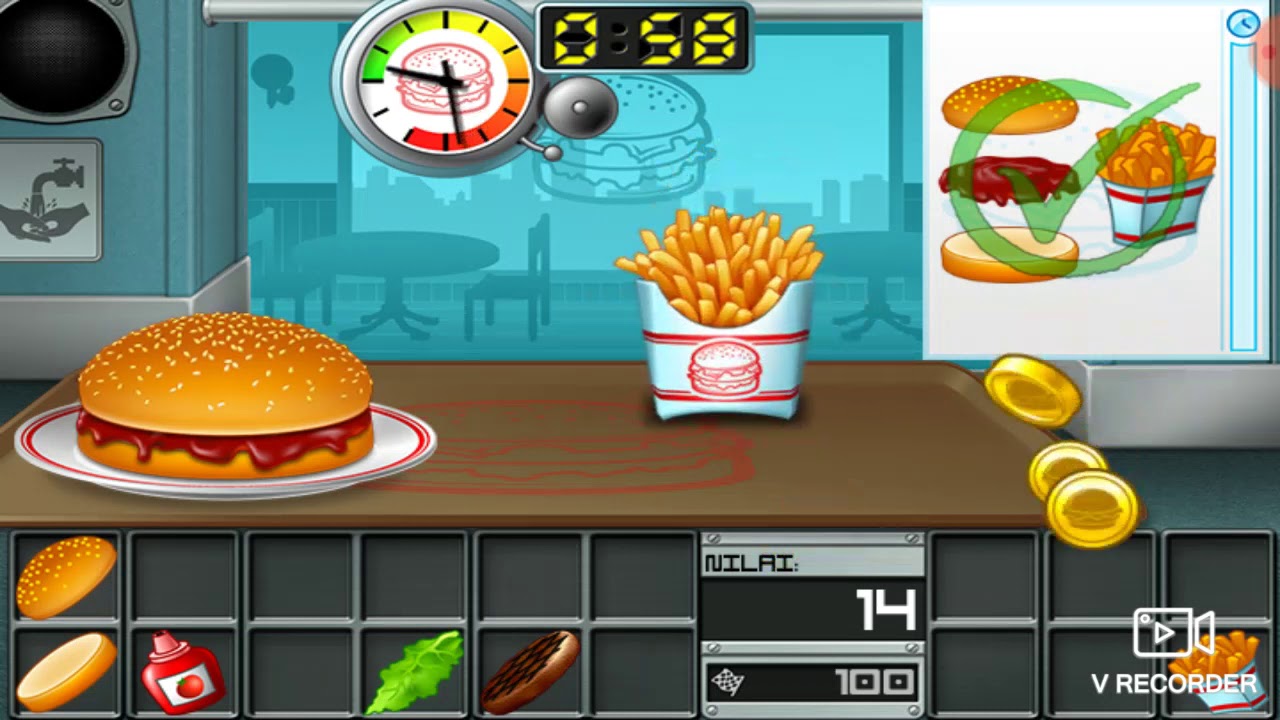 Bermain Game Master Chef | BURGER KING | Gameplay Version Android - YouTube