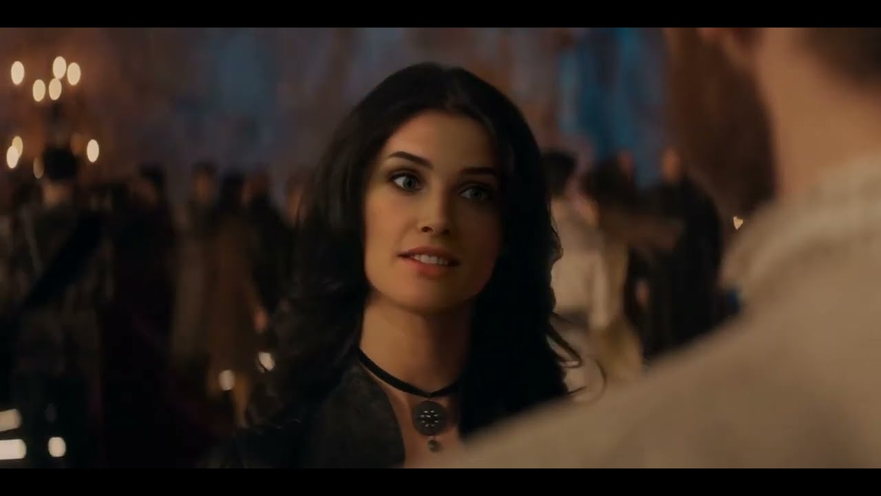 Cobie Smulders as Yennefer of Vengerberg | The Witcher - Ballroom Scene ...