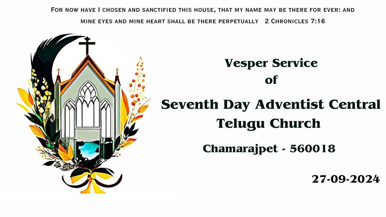 Vesper Service 27-09-2024 - YouTube