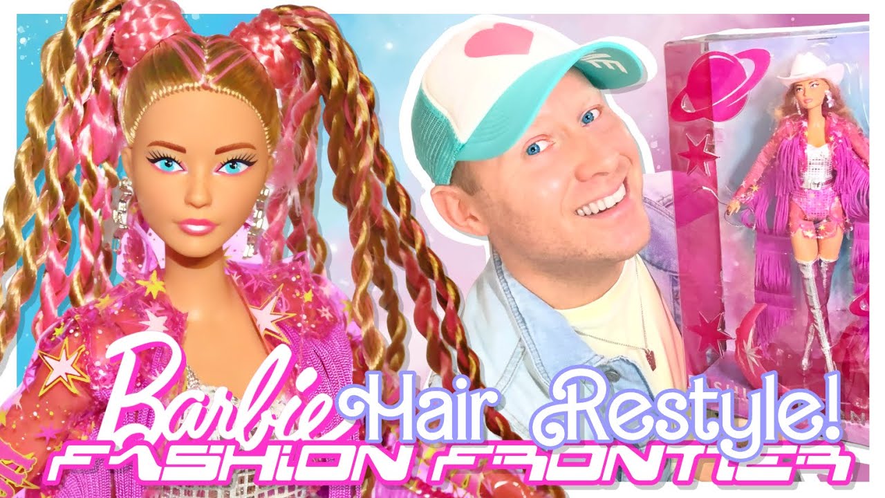 Barbie Fashion Frontier (2024) 👽 Review and Hair Restyle! - YouTube