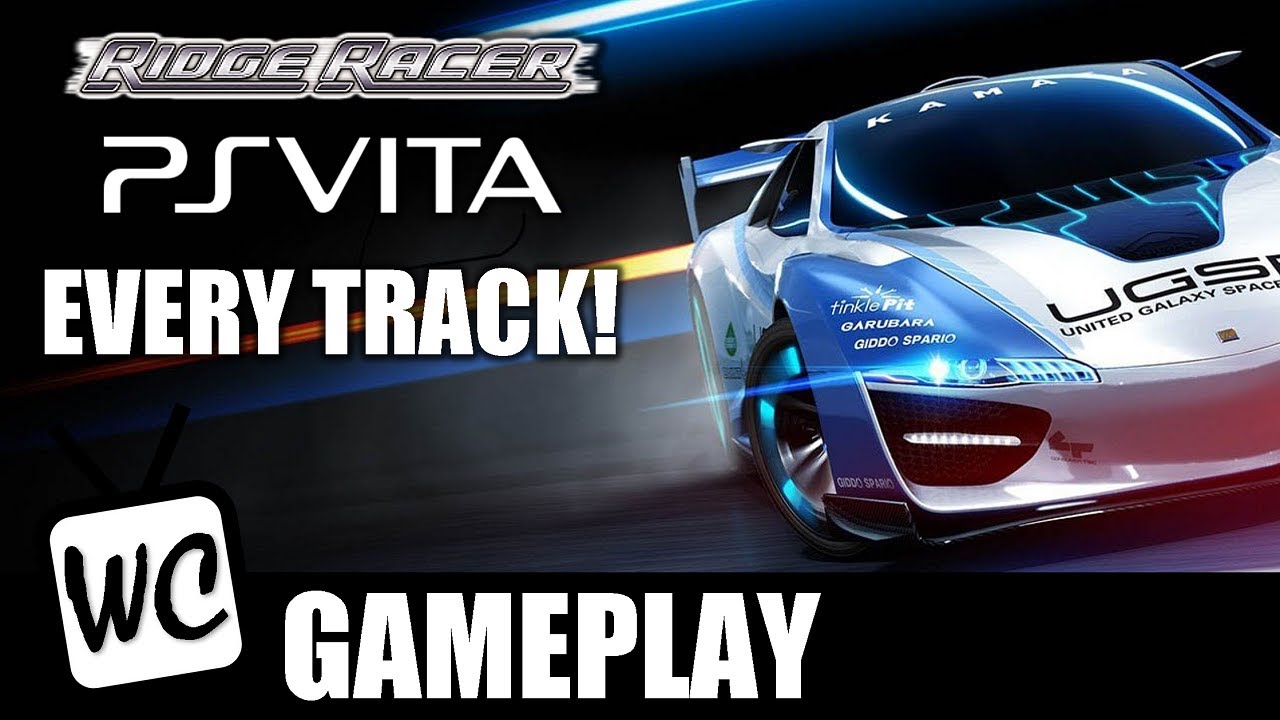 Ridge Racer (Vita) - All 9 Tracks! - GAMEPLAY - YouTube