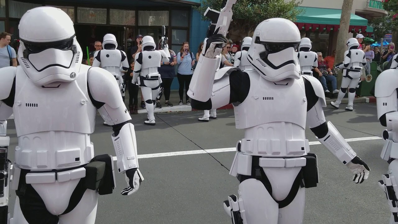 Disney's March of the First Order Parade - YouTube