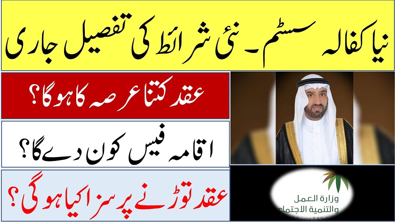 New Kafeel System Released new terms and conditions | Naya Kafala ...