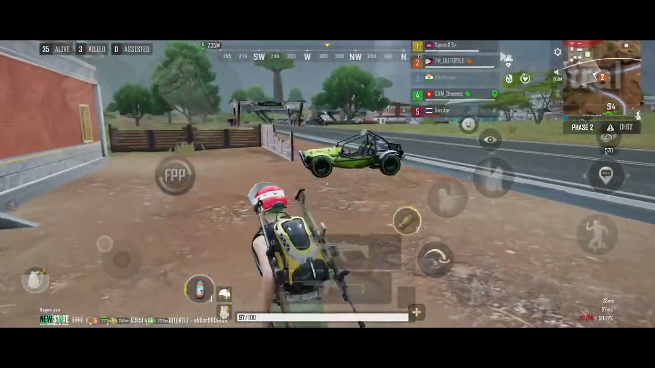 infinix note 30 4G Pubg New state max fps lite graphics gameplay - YouTube