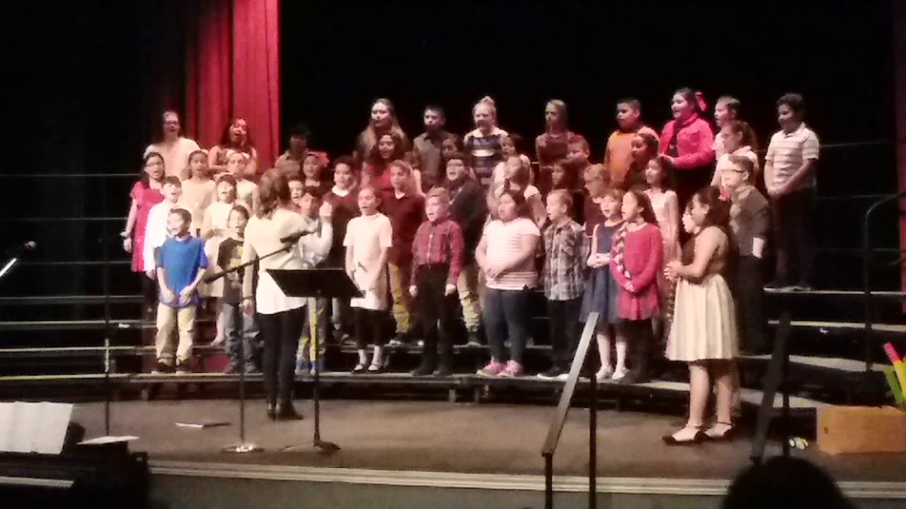 Banta Elementary 2017 Winter Concert-4th & 5th grade "Like Diamonds ...