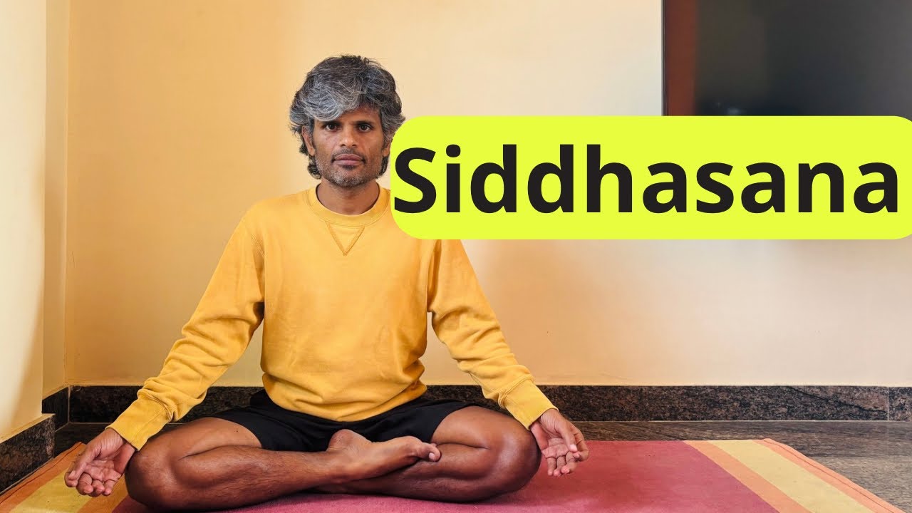 Siddhasana | How to do Siddhasana | Benefits of Siddhasana | How to do ...