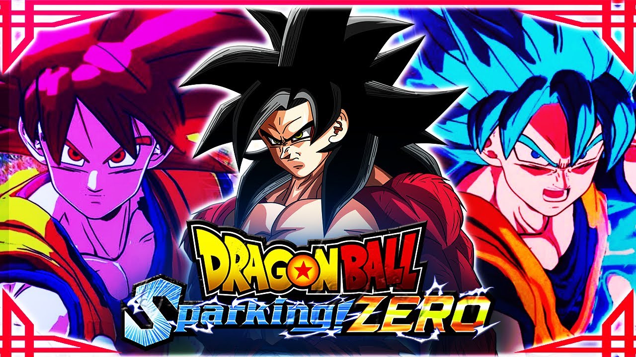 All Sparking Zero Trailers but its only Goku - YouTube