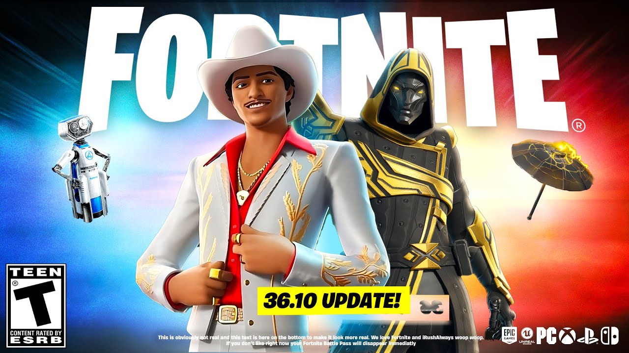 FORTNITE 36.10 UPDATE is NOW LIVE! - YouTube