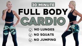 30 MIN STANDING ABS Cardio For Ab Lines Small Waist & Flat Belly Home Workout No Jumping - YouTube