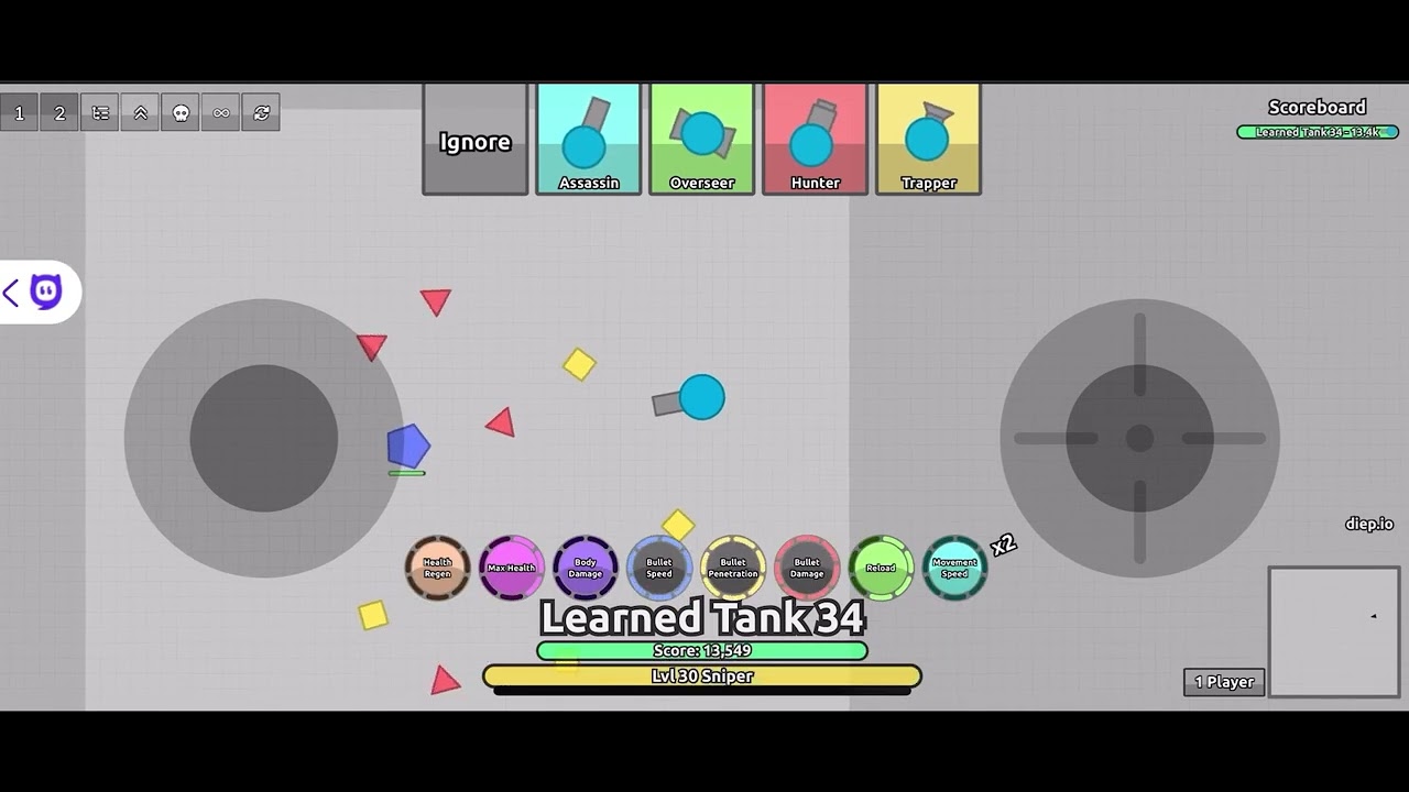 Diep.io sandbox mode mp4.exe - YouTube