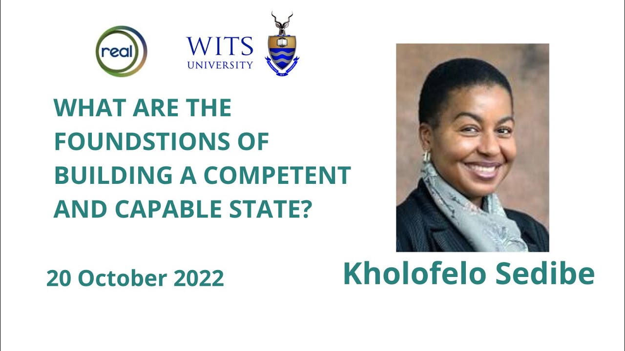 What are the foundations for building a competent and capable state ...