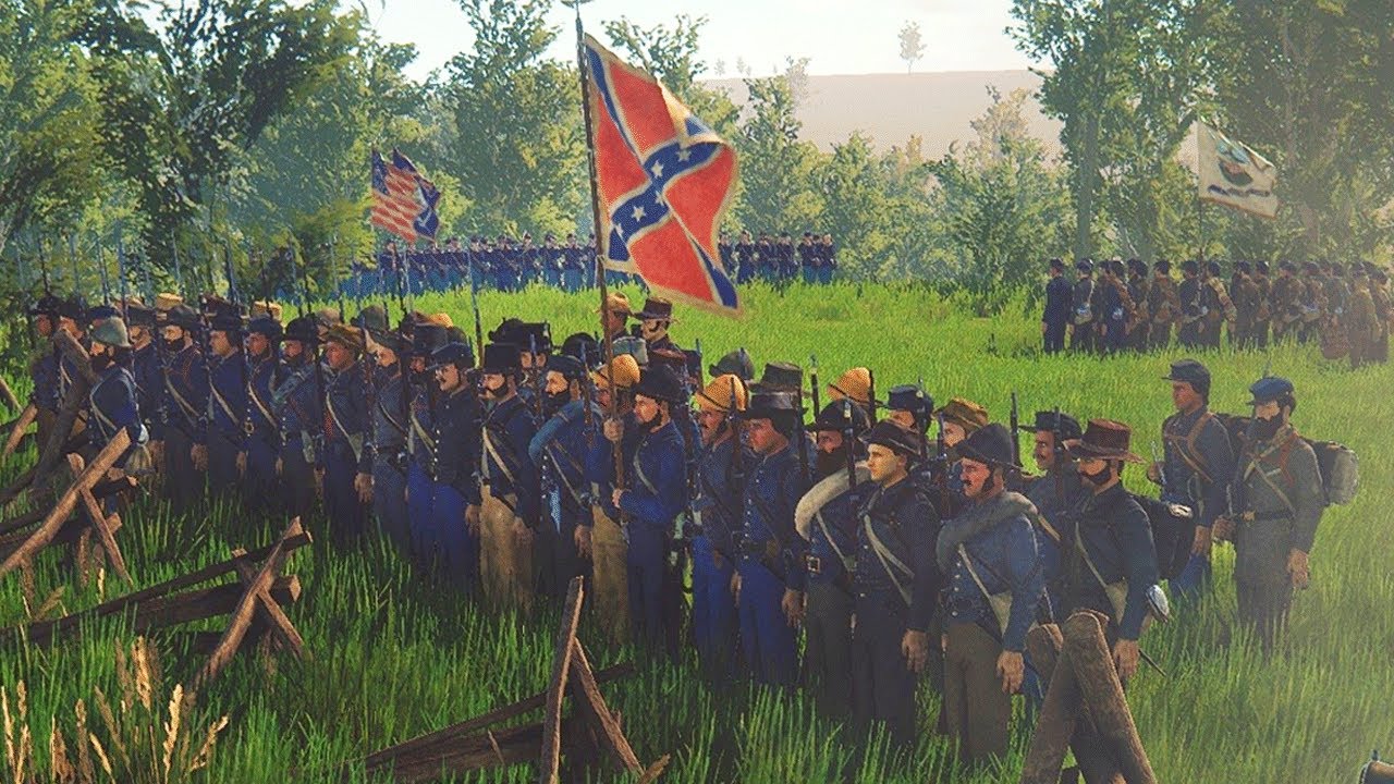 Leading TROOPS In A MASSIVE Civil War Battle - Battle Cry Of Freedom ...