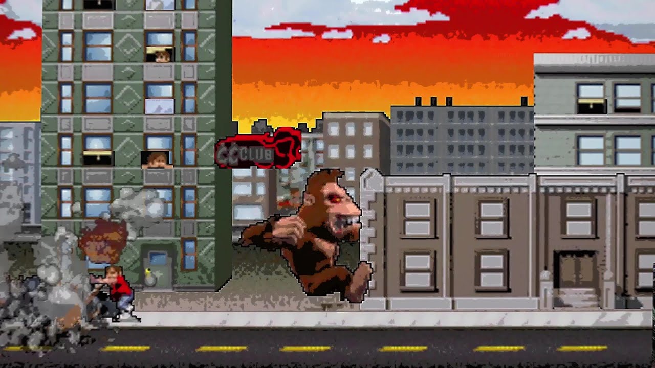 Rampage World Tour Cheats Fun [Playthrough] Donkey Kong - YouTube