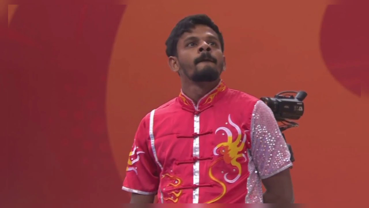 15 th world wushu championships shanghai 2019 Men's Daoshu - YouTube