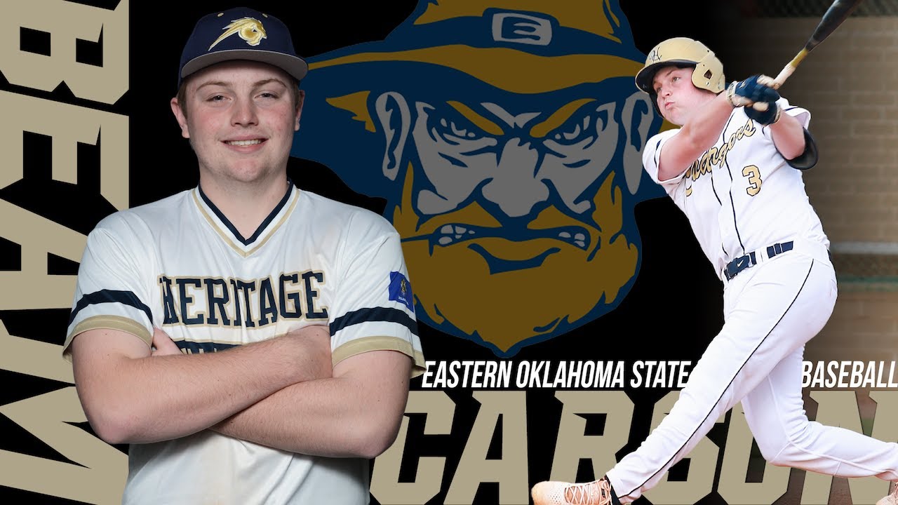 National Signing Day 2024 – Carson Beam – Baseball – Eastern Oklahoma ...