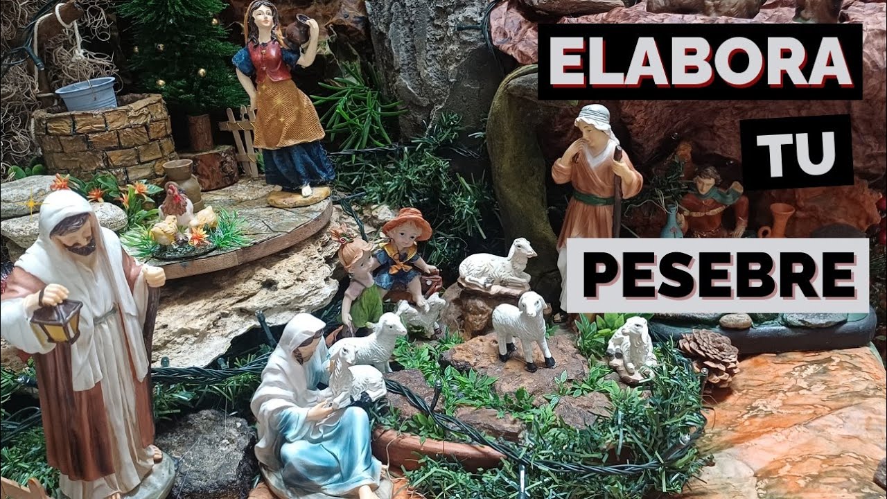 "Cómo hacer un pesebre navideño con estilo y tradición🎅🏼 - Una guía ...