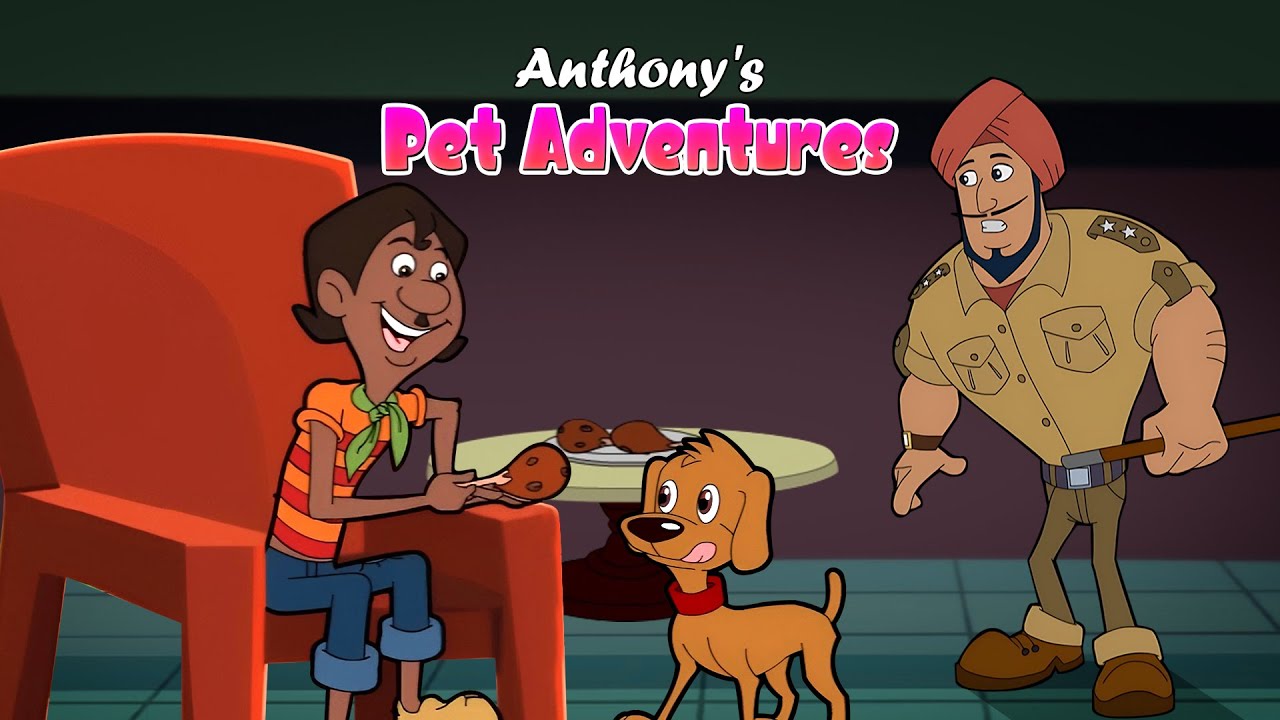 Chorr Police - Anthony's Pet Adventures | Animated Cartoons for Kids ...
