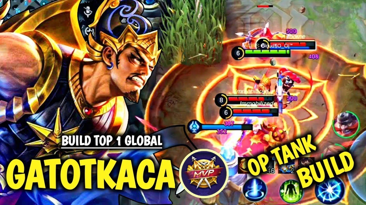 INTENSE RANK BATTLE WITH 100% TANK BUILD | Top 1 Global Gatotkaca ...
