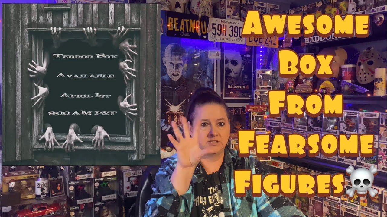 Fearsome Figures Terror Box Unboxing! Signed prop!!☠️ - YouTube