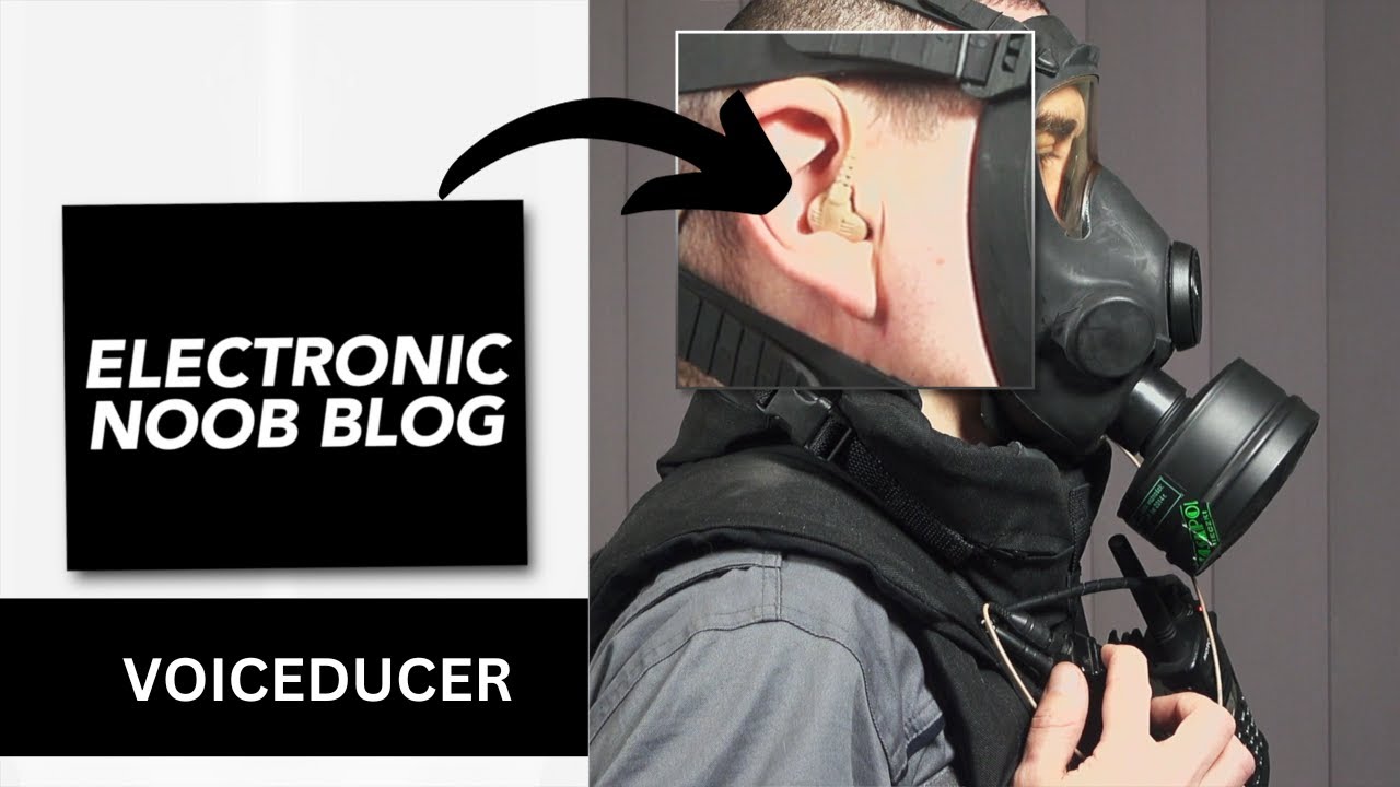 Voiceducer ear microphone system (TEMCO | MOTOROLA) - tactical headset ...