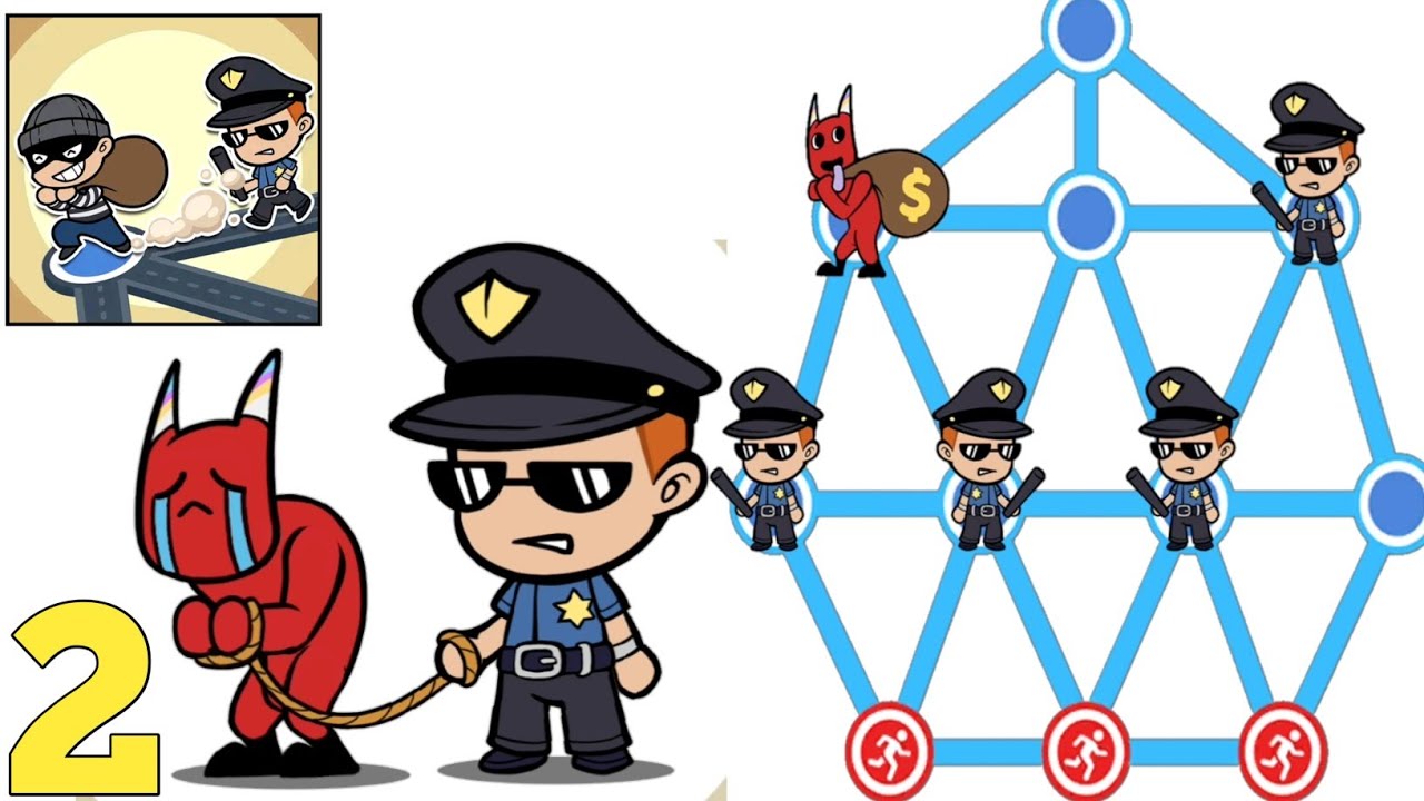 CATCH THE THIEF: SUPER POLICE BY PHOENIX GLOBAL - ALL LEVELS GAMEPLAY ...