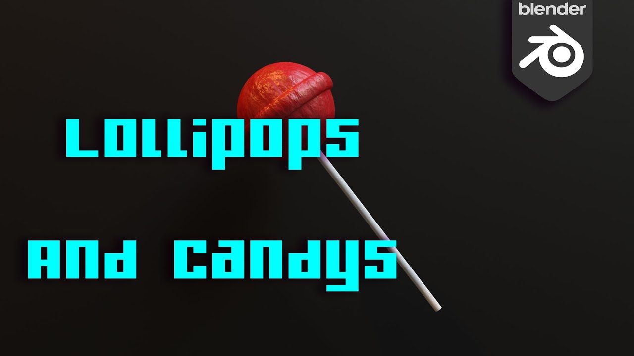 EASY Lollipop MODELING | BLENDER for BEGINNERS - YouTube