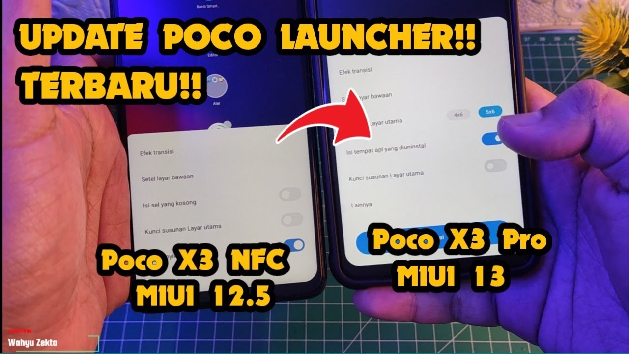 TERBARU!! POCO LAUNCHER TEST MIUI 12.5.6 POCO X3 NFC APA YANG BARU ...
