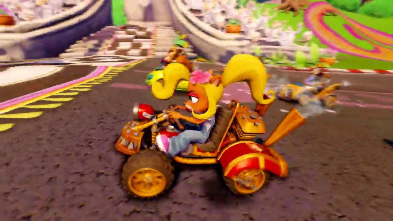 Crash Team Racing Nitro Fueled: Coco Park (Switch) - YouTube