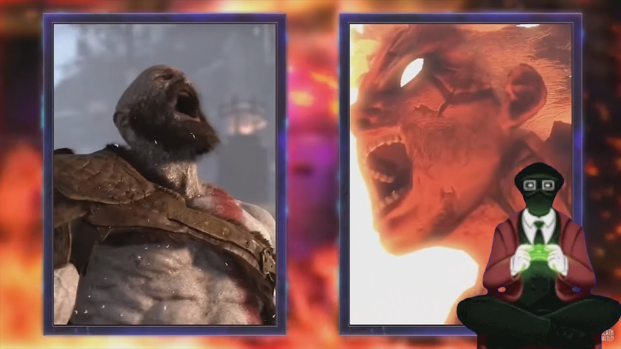 WATCHING DEATH BATTLE KRATOS VS SPAWN - YouTube