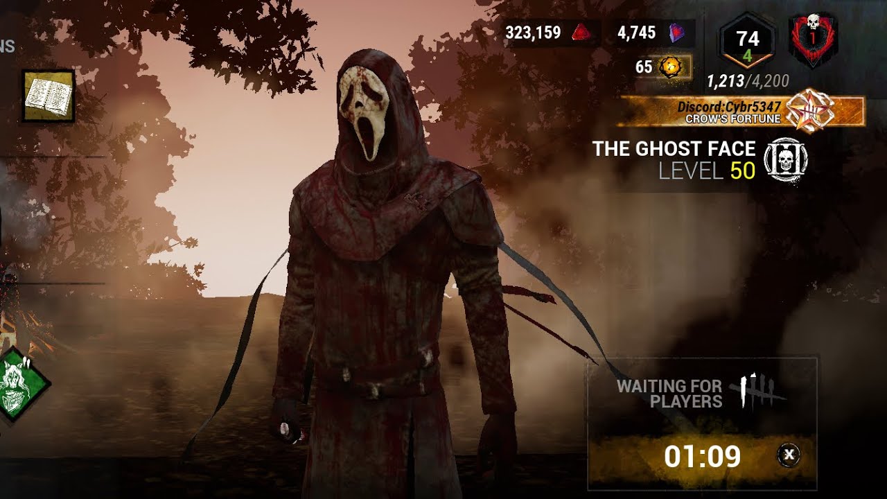 P3 GHOSTFACE ( with bugged outfit) (gameplay dbd mobile) - YouTube