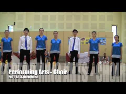 2009 BBSS Open House - Choir Performance - YouTube