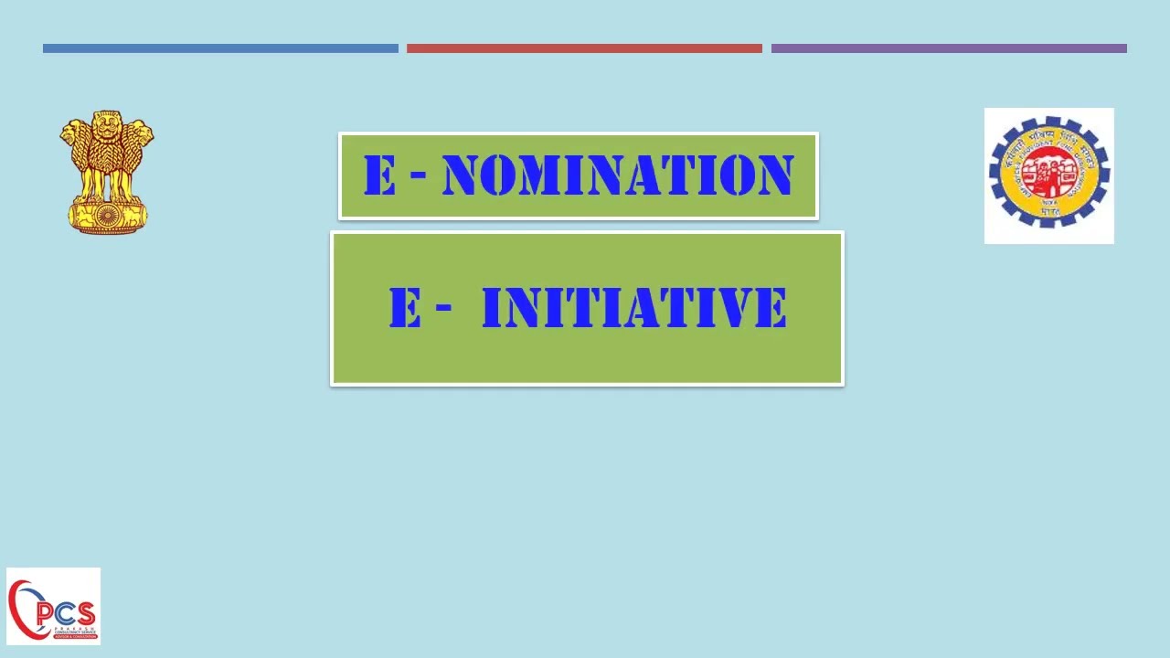 E Nomination Process - YouTube