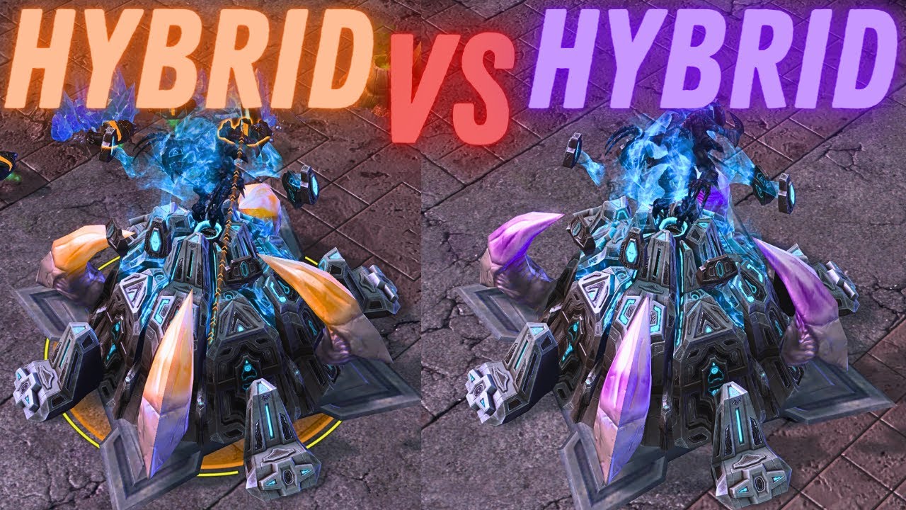 Battle of Hybrids! StarCraft 2 HvH Cast: Raygar (H) vs DREADLORD (H ...