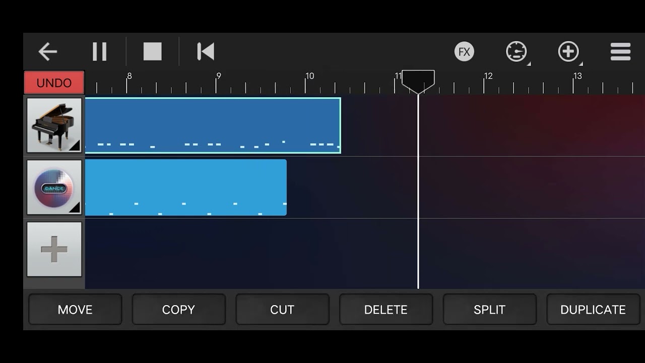 how to use multi track Synth in walk band - YouTube