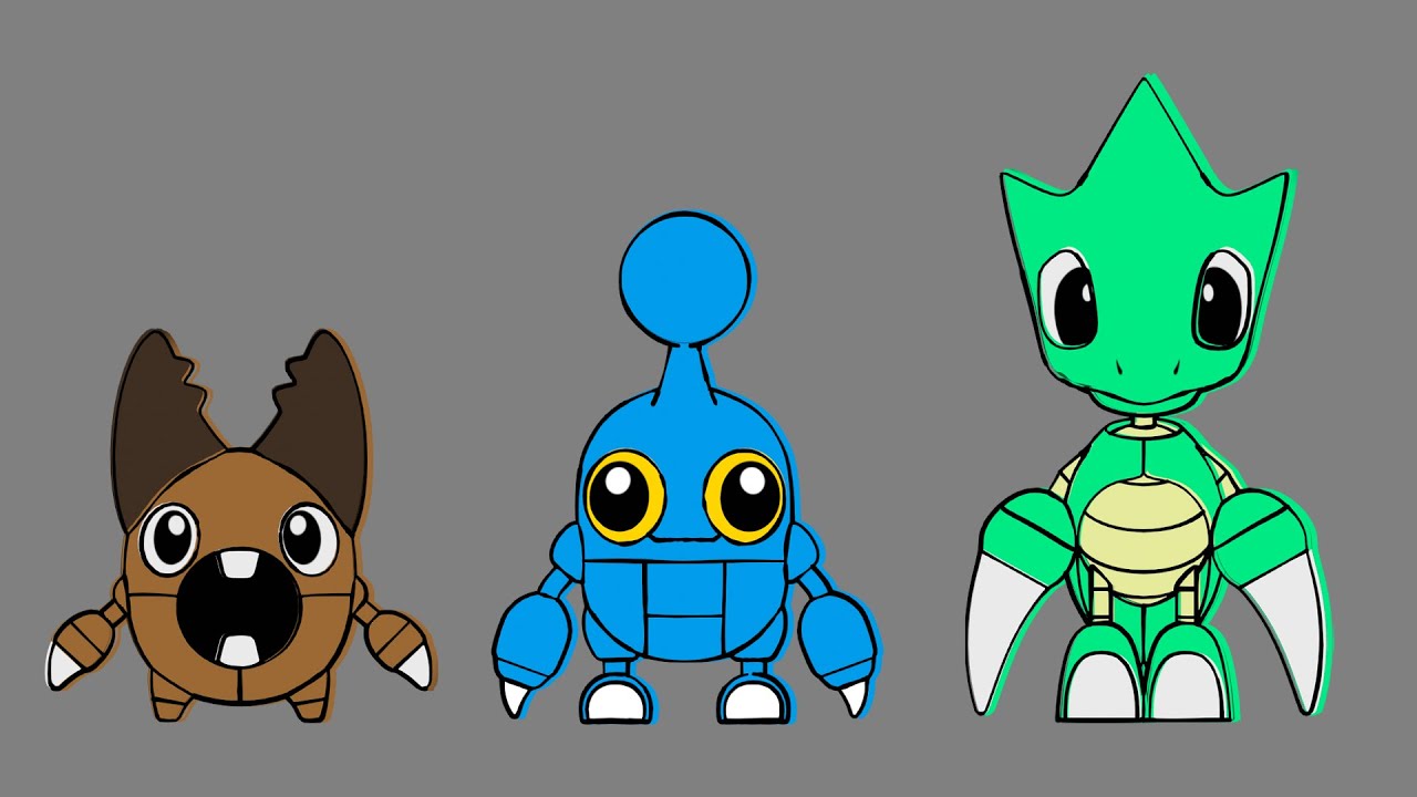 Designing New Baby Pokémon: The Bug Boys! - YouTube