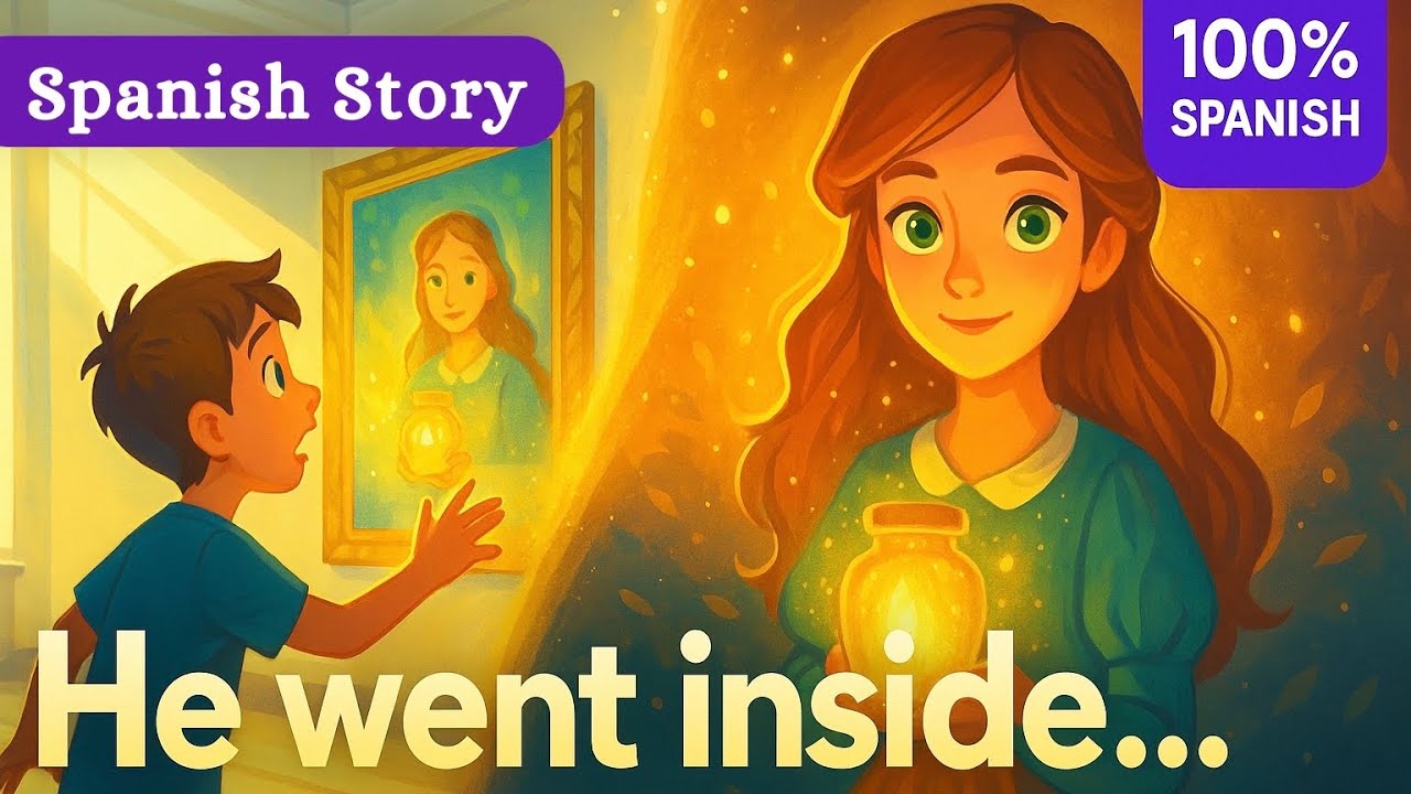 Challenge Yourself with This 100% Spanish Story | The Painting That ...