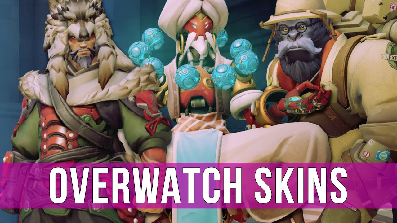 Overwatch Hero Skins Overview! - YouTube
