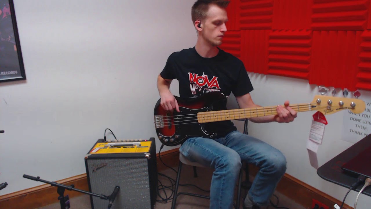 Fender Deluxe Active P Bass - multi genre sound demo - YouTube