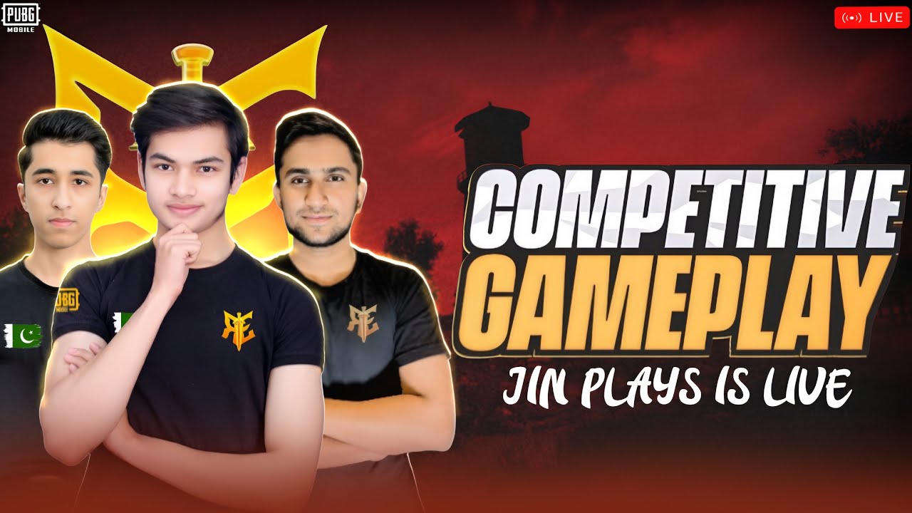 🔥 FINAL STAGE PUBG MOBILE COMPETITIVE GAMEPLAY | JIN PLAYS LIVE ...