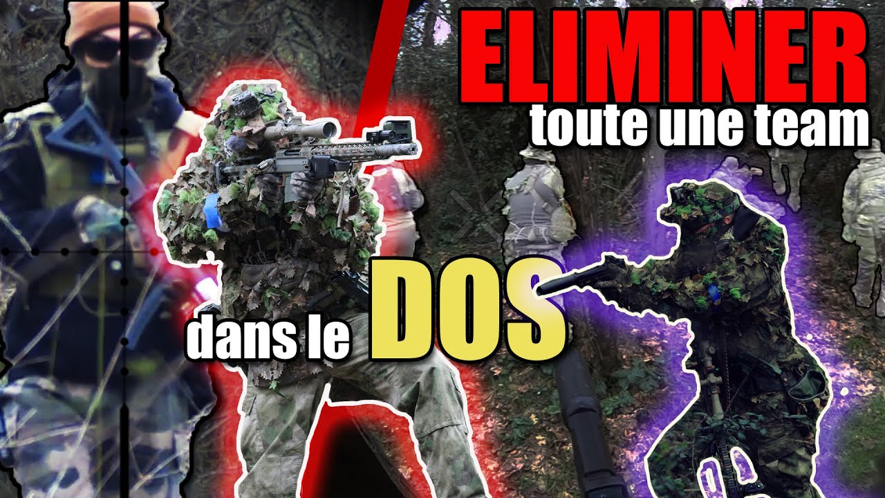 DANS LE DOS / Sniper airsoft Français / TAC41 A / AWL - YouTube
