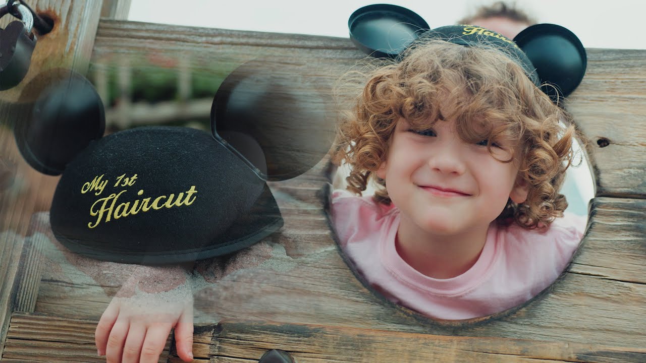 Jacks 1st Haircut at DisneyWorld | My Magic Film - YouTube