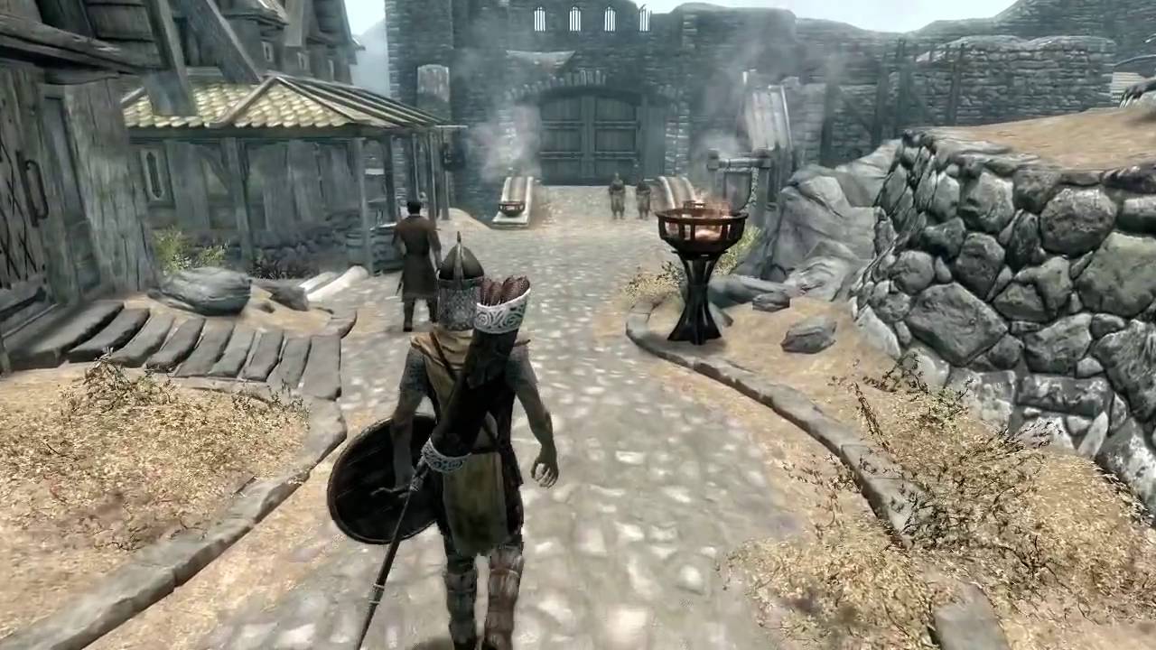 Skyrim Whiterun Guard Build - YouTube