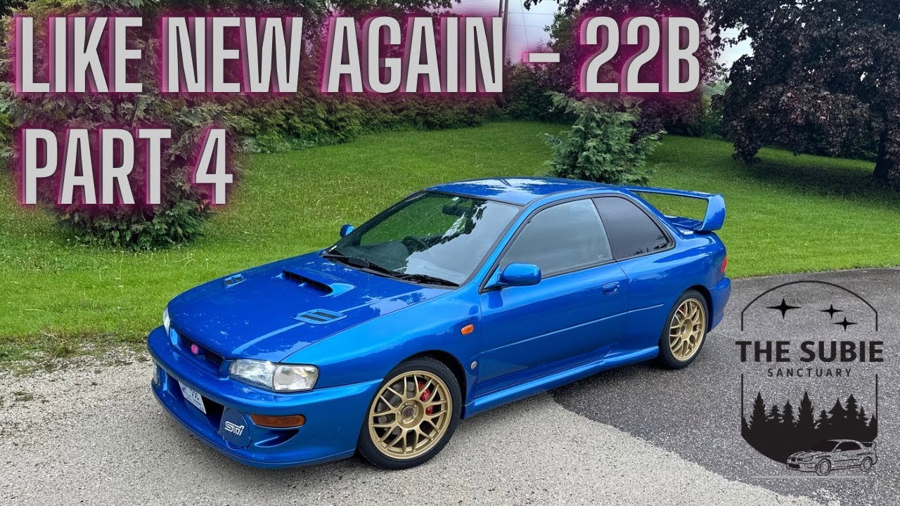 Subaru 22B Restoration - Final Assembly - Part 4 - YouTube