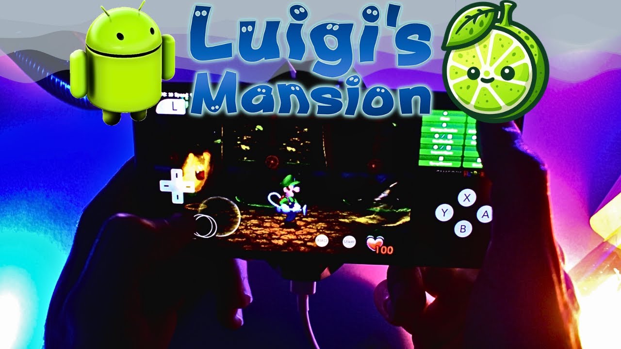 Luigi's Mansion - Android Gameplay - Lime3DS Emulator - YouTube
