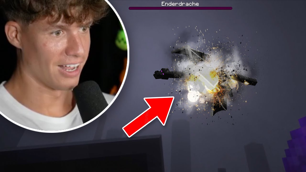 Luca und Sandra BESIEGEN den ENDERDRACHEN - YouTube