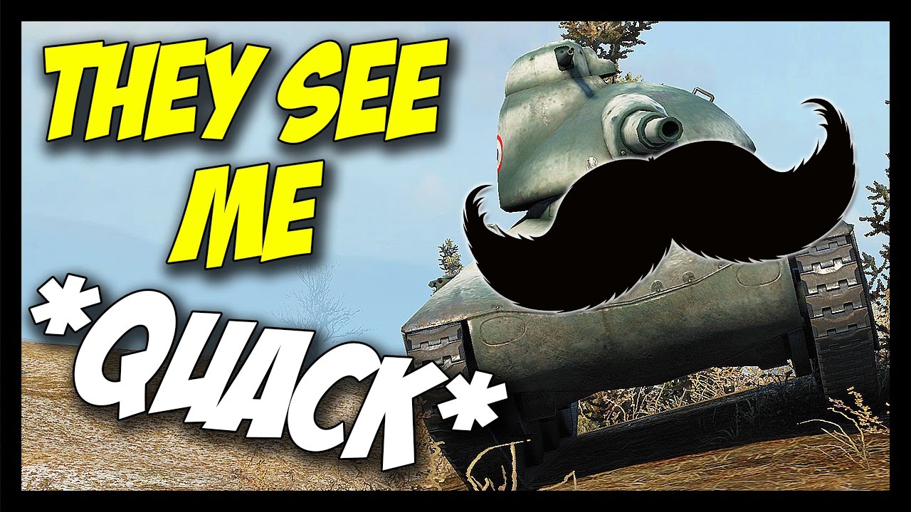 They See Me *QUACK*, Cuteness Overload - World of Tanks Gameplay - YouTube