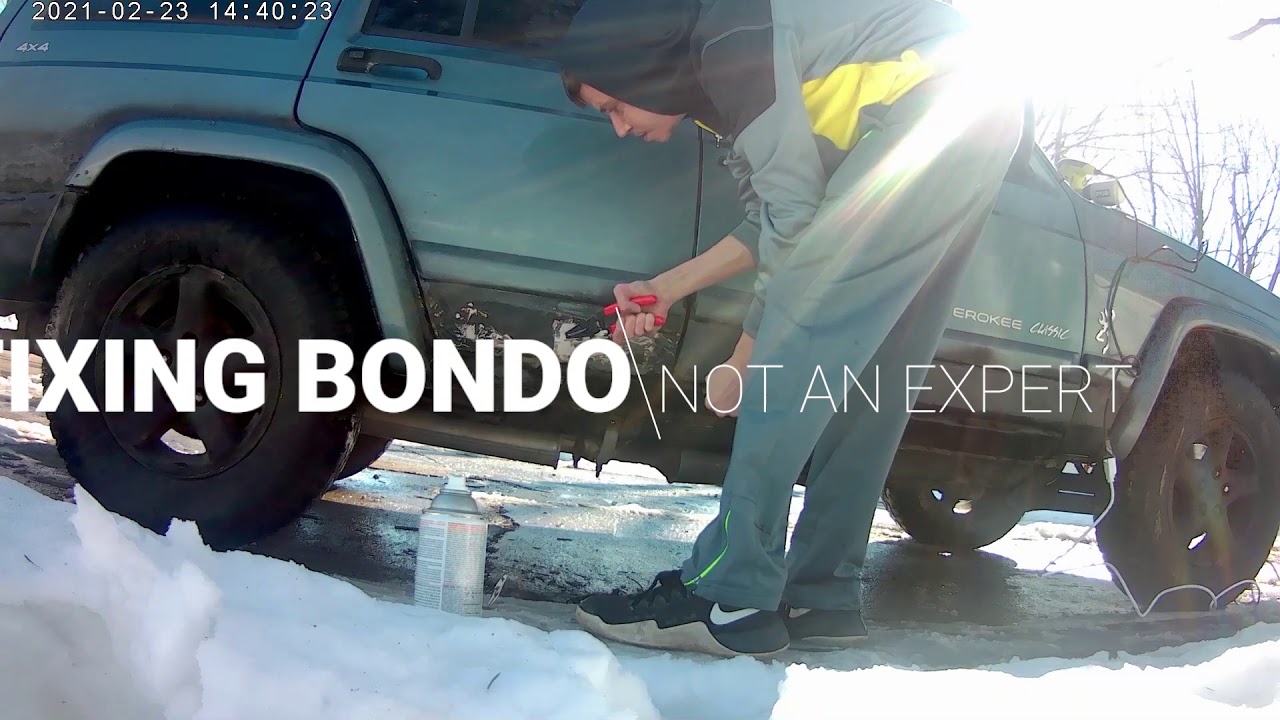 Jeep Cherokee XJ Rust Repair and Clean Up - YouTube