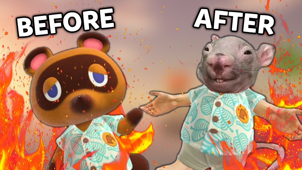 I Redesign Animal Crossing's Worst Character - YouTube