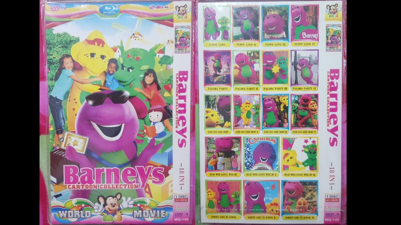 Barneys Cartoon Collection (World MQ Movie) DVD Menu 2020 - YouTube