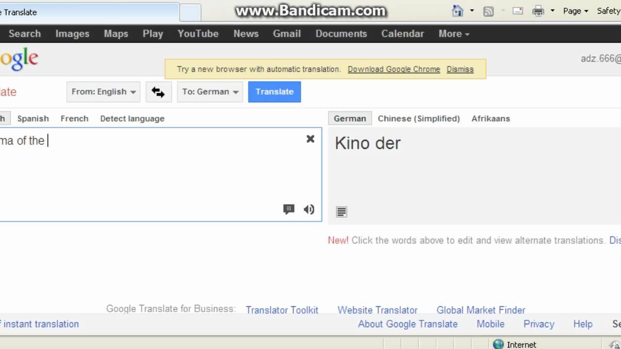 Google translate fun part 1 - YouTube